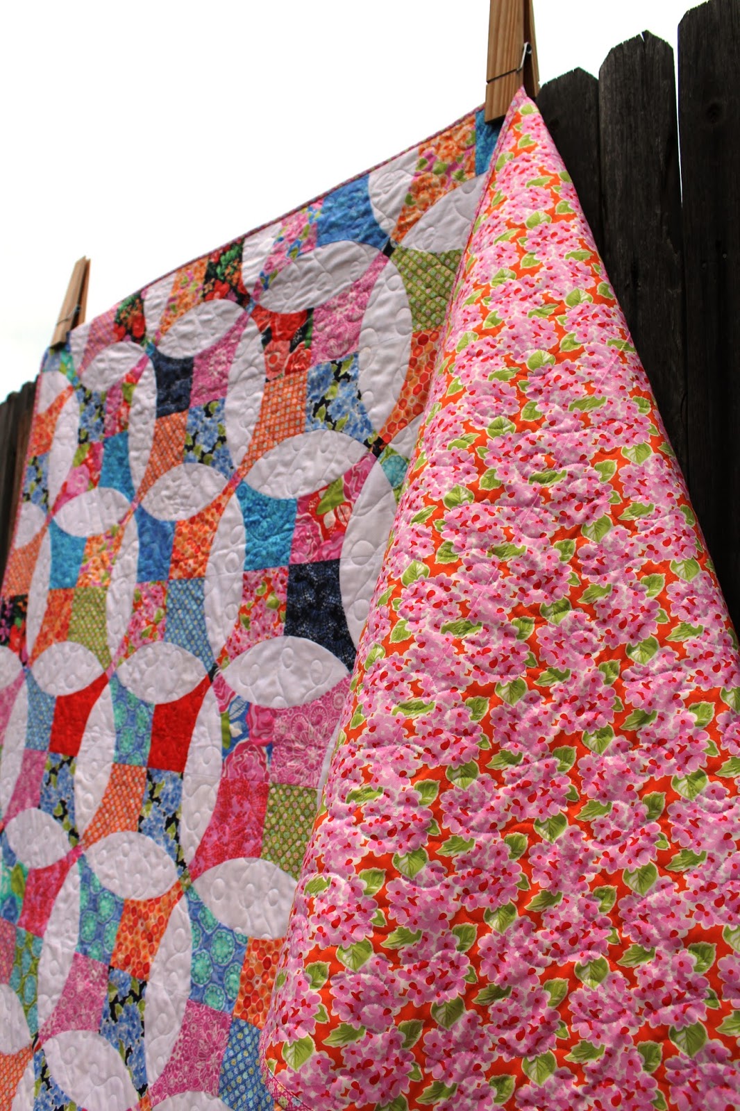 Porch Swing Quilts: Friday Finish: Flowering Snowball Quilt