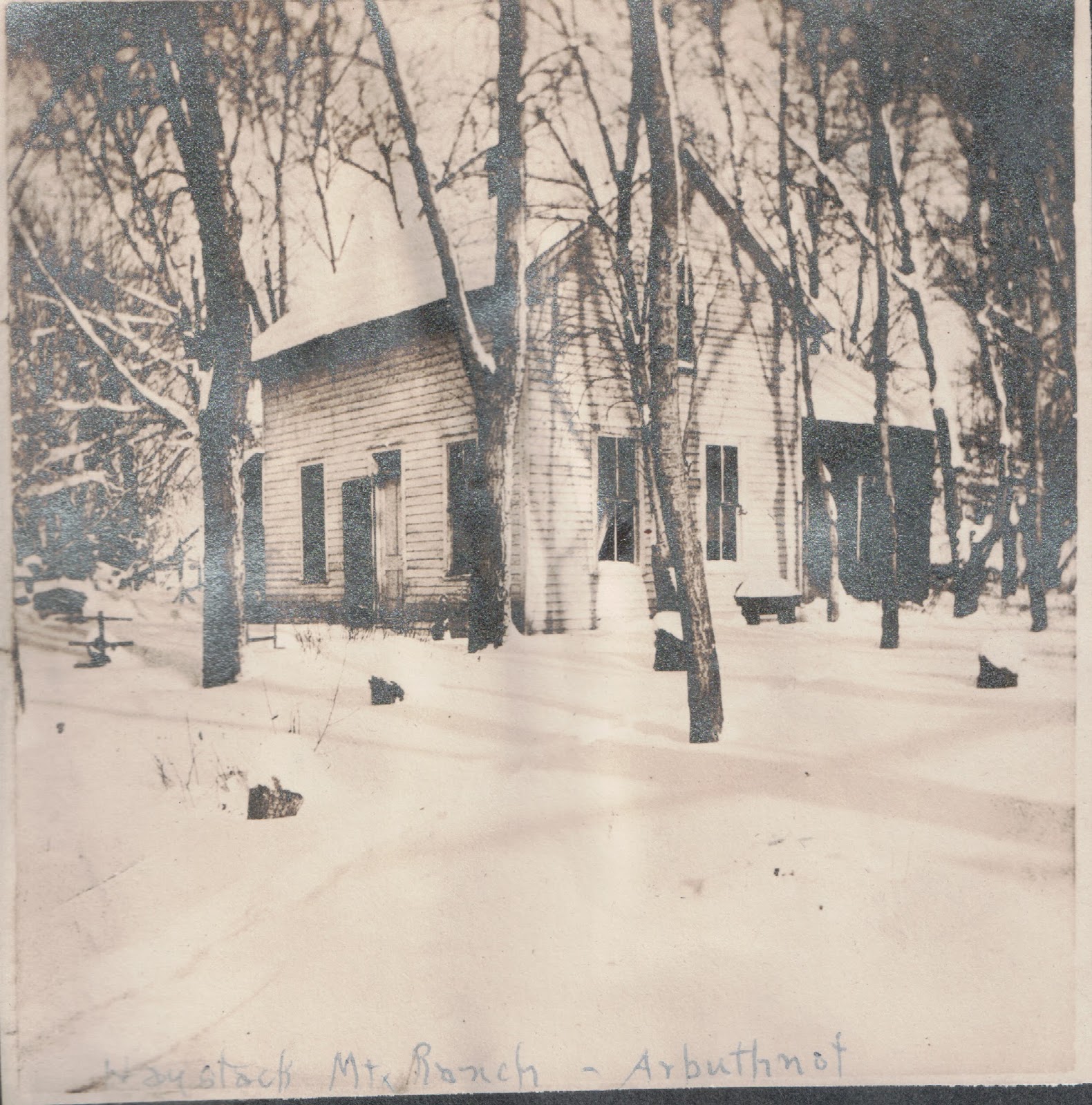 Boulder Pioneer Native: Haystack Mountain Ranch in Winter