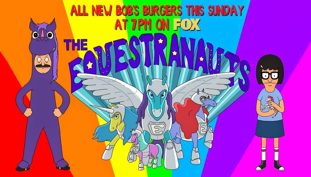 Equestria Daily - MLP Stuff!: Bobs Burgers - The Equestrianauts Clip
