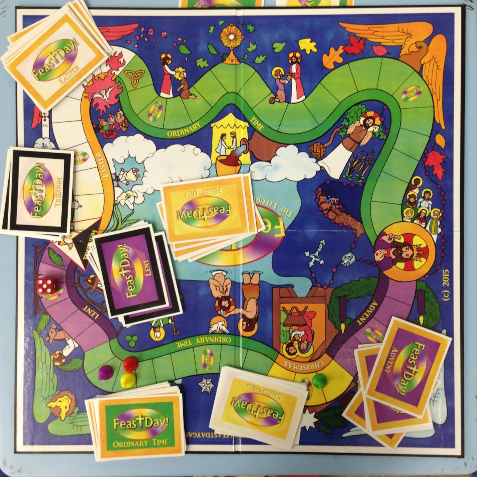 Look to Him and be Radiant: Feast Day! The Liturgical Board Game