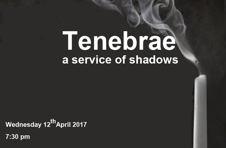 Vic the Vicar!: Tenebrae: A service of shadows