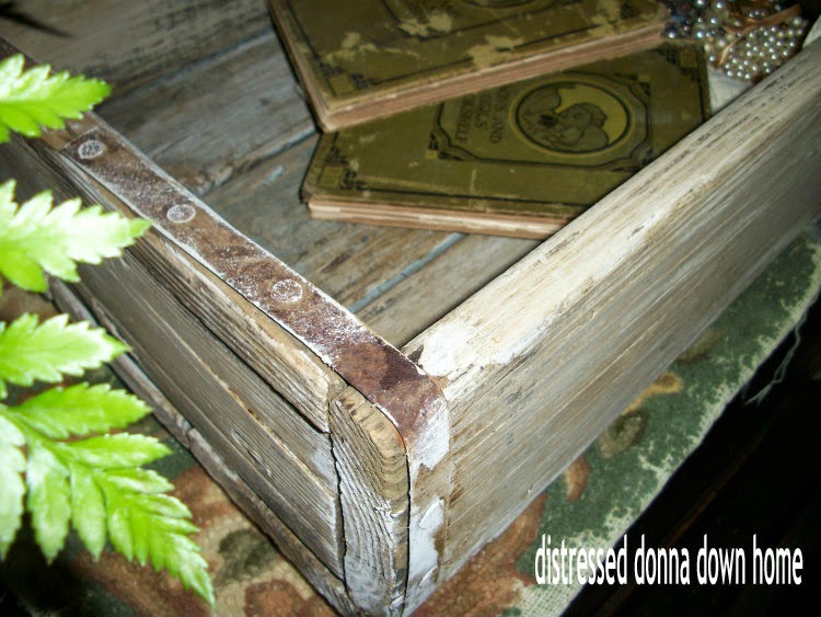 Distressed Donna Down Home: A Big Old Box