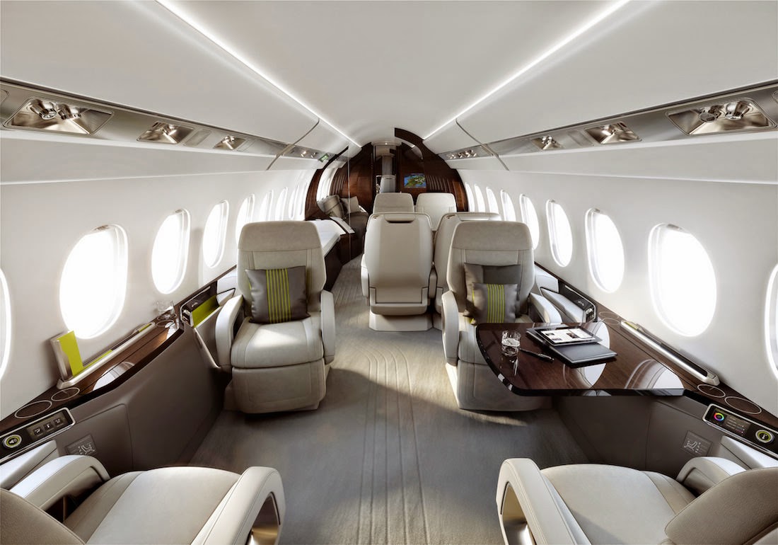 Passion For Luxury : The Falcon 5X, the latest jet by Dassault Aviation