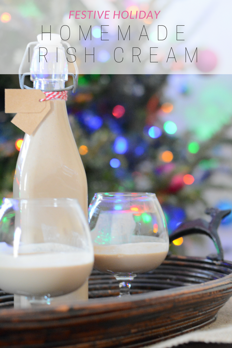 Homemade Irish Cream | Thriftanista in the City