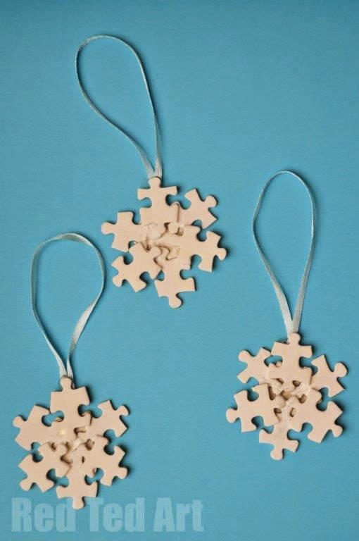 How to Recycle: Recycled Jigsaw Puzzle Pieces