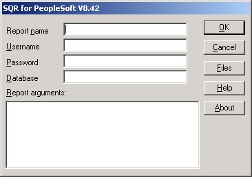PeopleSoft HCM: SQR