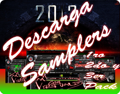 Pack de samplers, Electrónica, Bachatas, Románticas y varios géneros ~ MéndezDJTutoriales