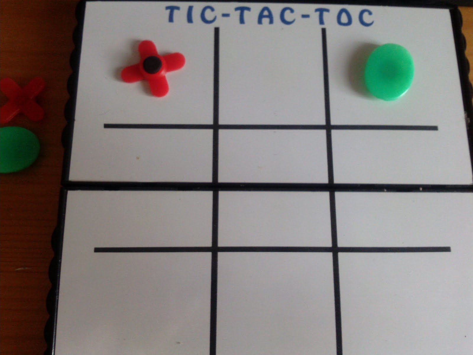 tic-tac-toc: première partie