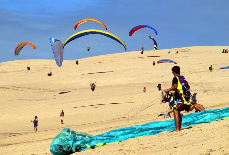 TOUR THE WORLD: DUNES OF PYLA FRANCE