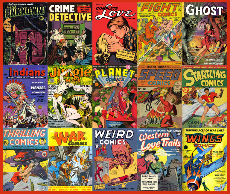 The Golden Age of Comic Books ~ Daily articles