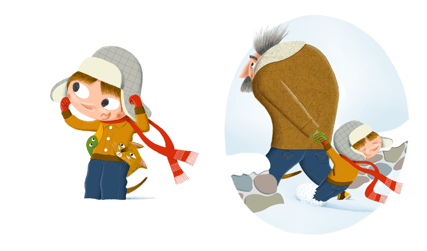 yves dumont illustrations: "Pierre et le Loup" - "Peter and the wolf ...