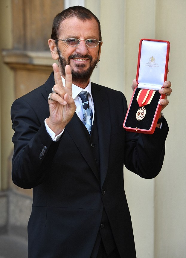 On The Catwalk: Sir RINGO STAR