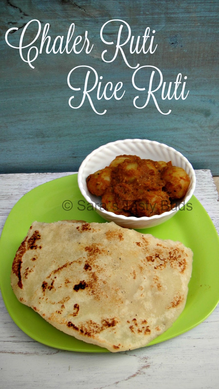 SARA'S TASTY BUDS: Chaler Ruti / Rice flour Ruti / Ruti Pitha