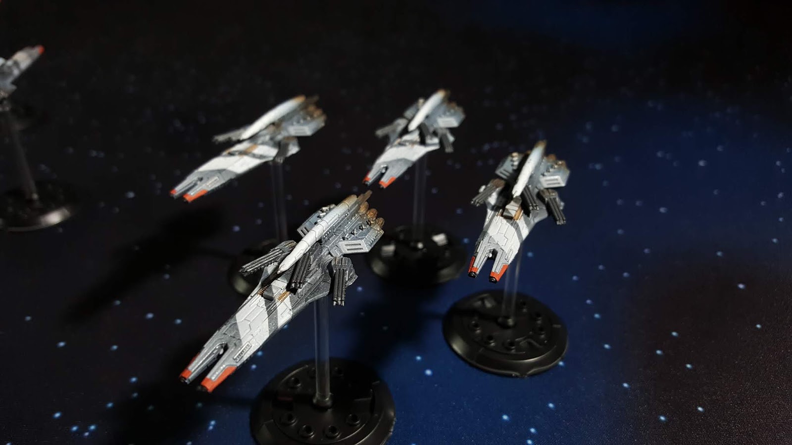 House of Zoxe: Hot off the Desk: Dropfleet Commander UCM Frigates and ...