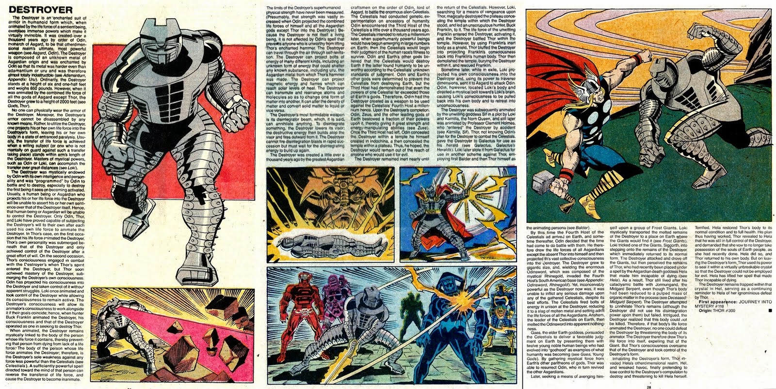 - LEYENDAS UNIVERSO MARVEL -: DESTRUCTOR