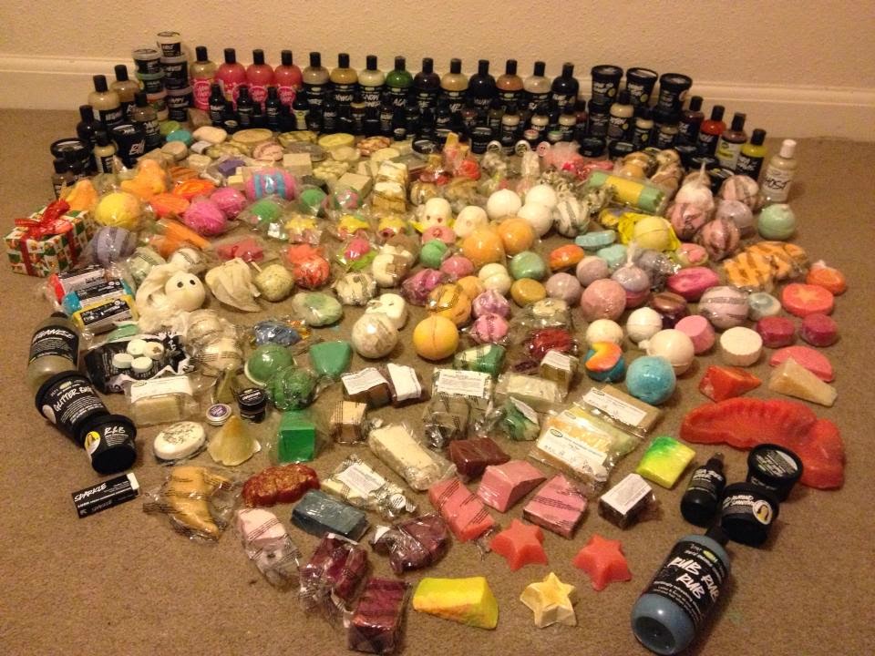 All Things Lush UK: My Current Lush Collection