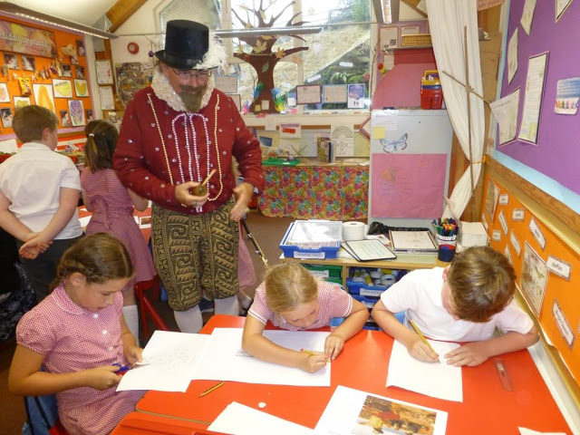 Raleigh 400: 'Sir Walter' at Awliscombe School