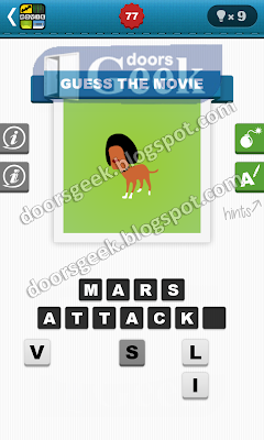 Movie Quiz Level 77 (bubble quiz games) ~ Doors Geek