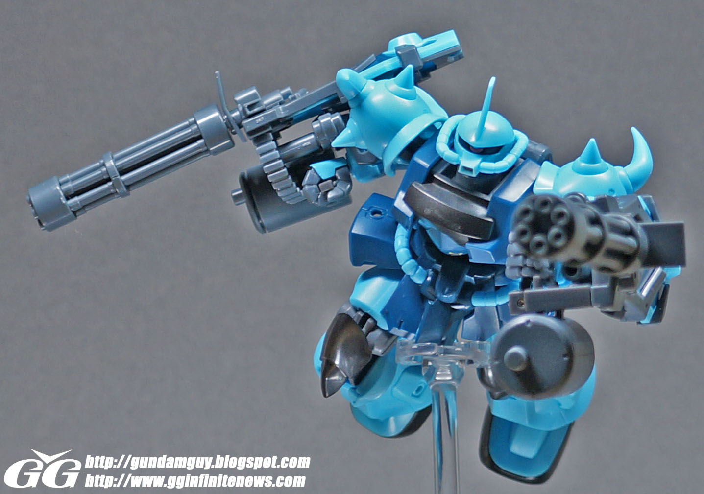 GUNDAM GUY: Robot Damashii (Side MS) MS-07B-3 Gouf Custom - Review by ...