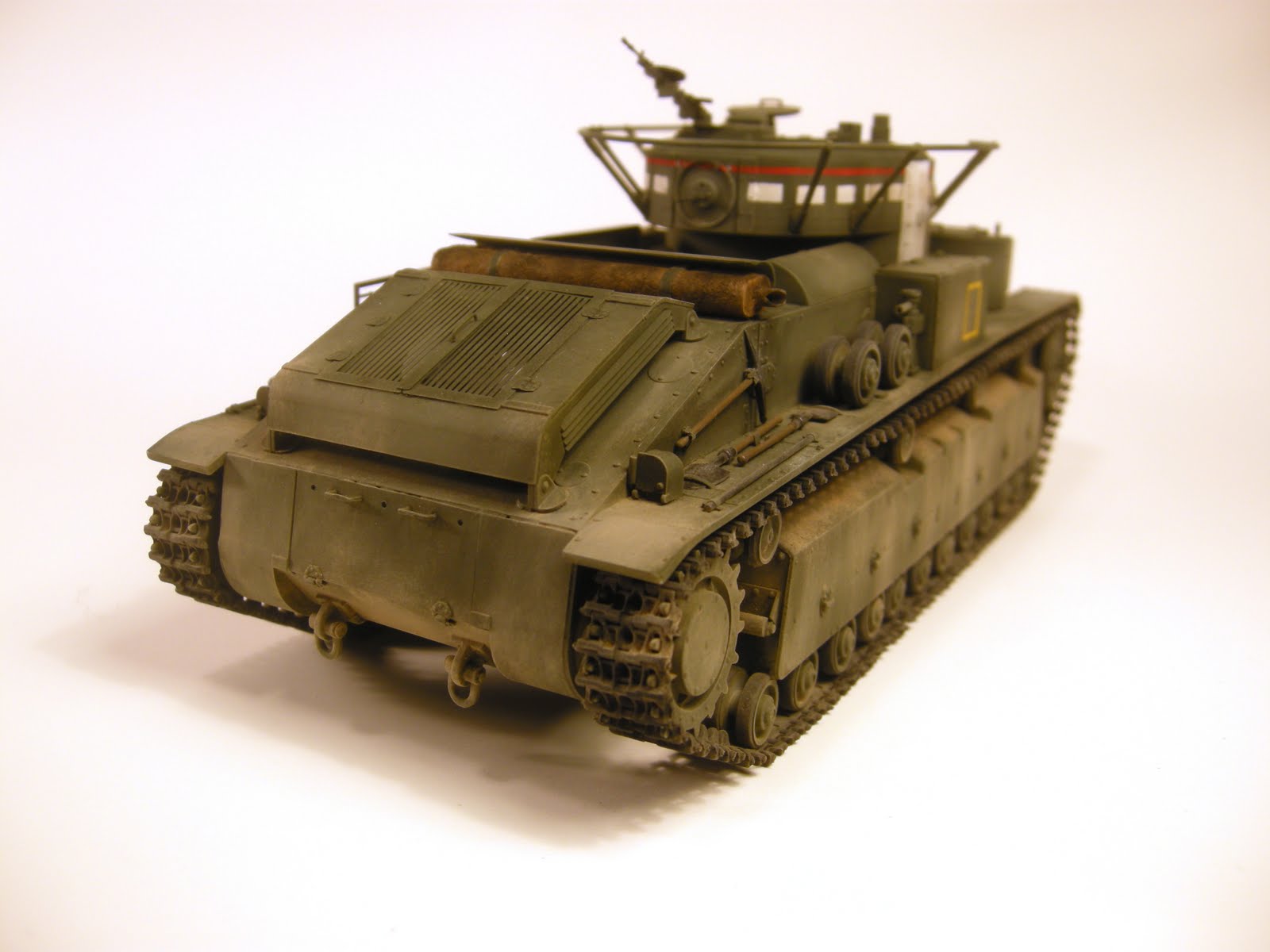 MODEL OTAKU: T-28 Soviet Heavy Tank