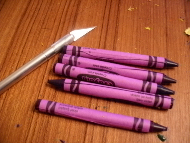 Raising Knights: DIY Molded Crayons