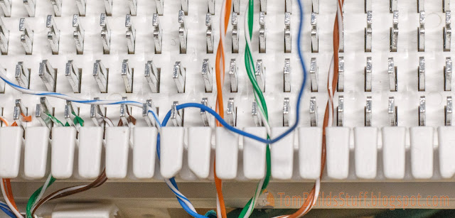 How to Wire a 4 Line Bridge with a 66 Block