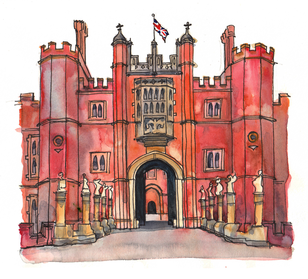 lineandwash: Head off!