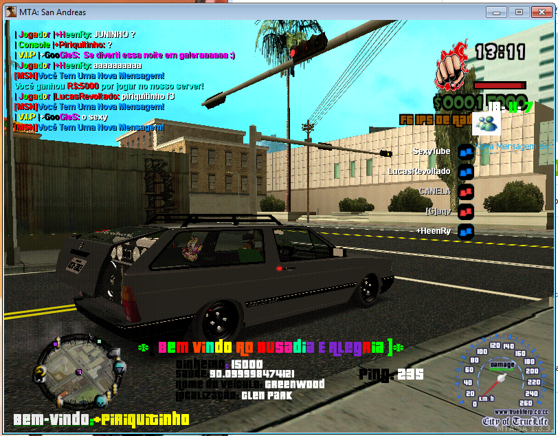 Mods MTA Brasil Mortal Games