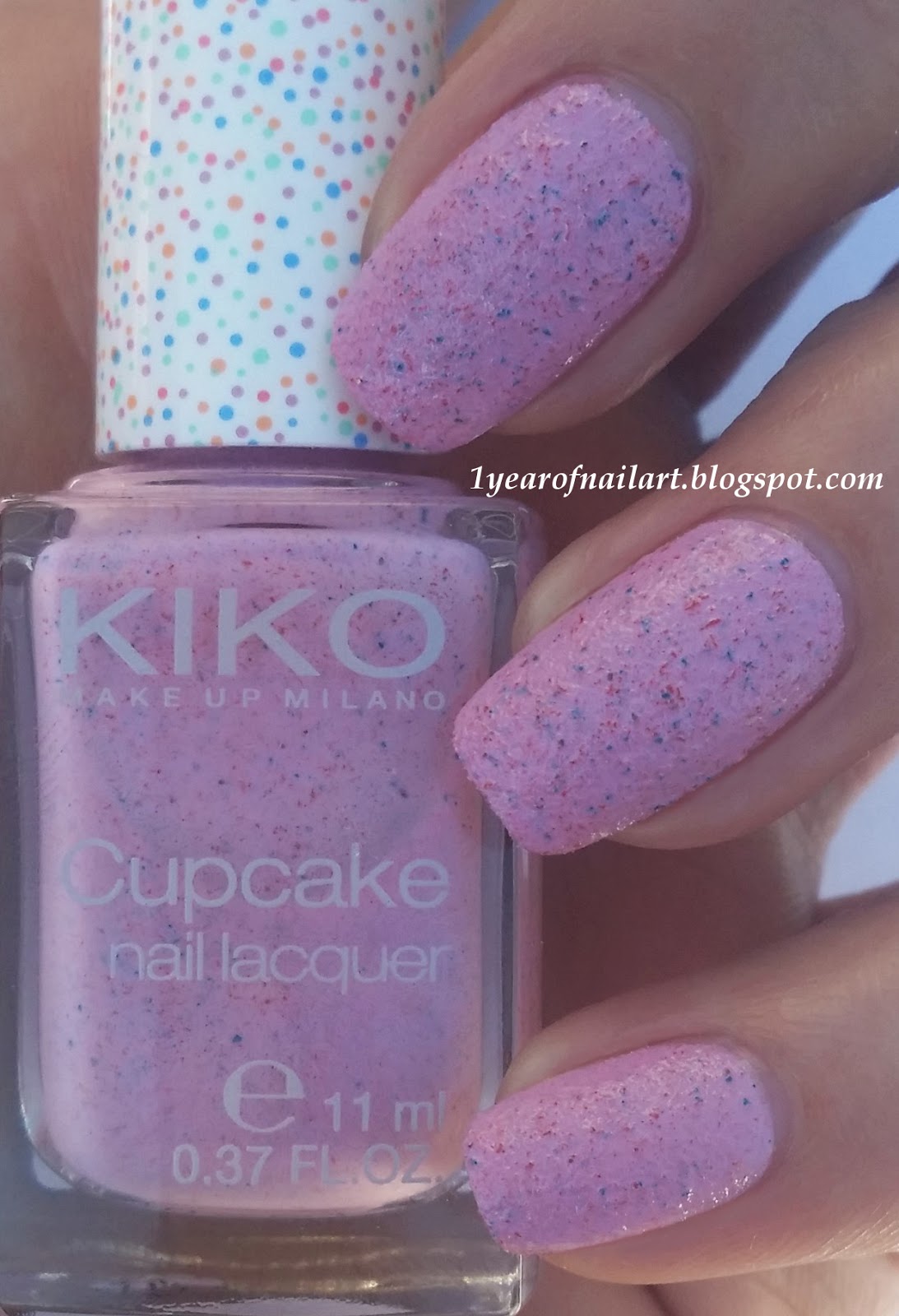 365+ days of nail art: Swatches and nail art Kiko Cupcake collection
