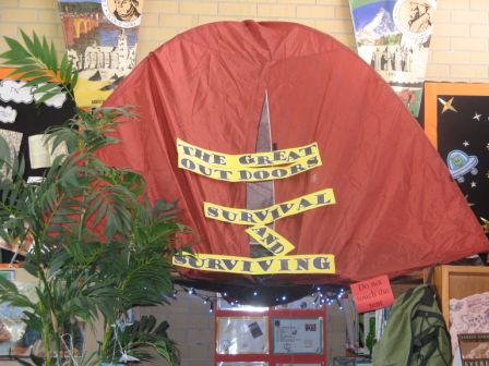 Library Displays: The Great Outdoors: Survival and Surviving