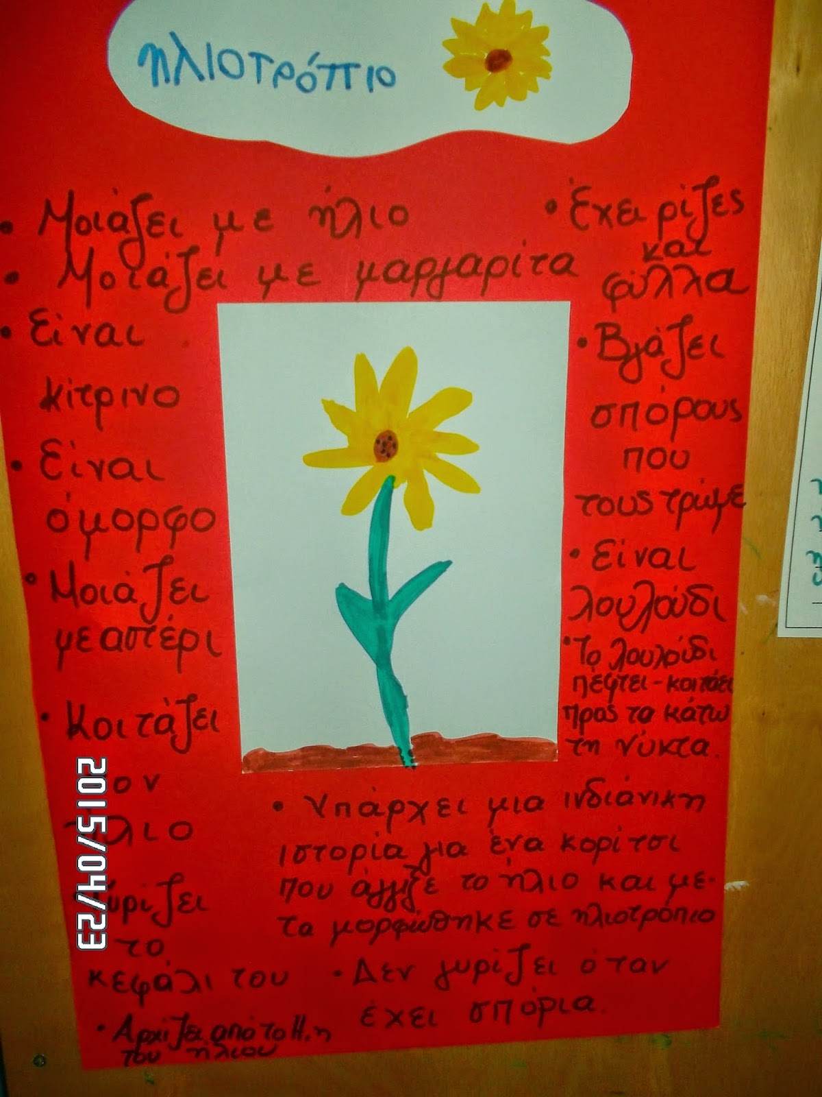 Νηπιαγωγείο Κοκκίνη Χάνι: Επιτέλους... μύρισε Άνοιξη!!!