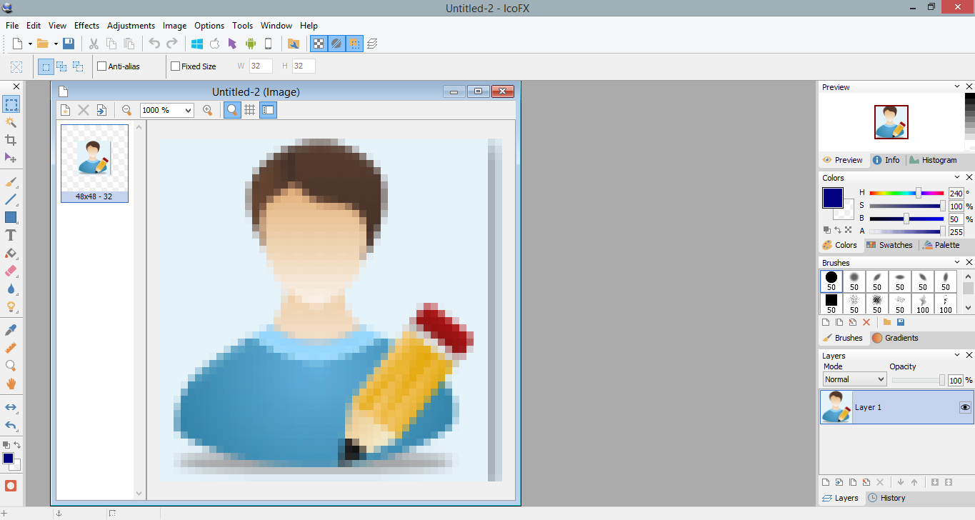 Bagaimana cara membuat gambar icon di komputer ? ~ Catatan Online