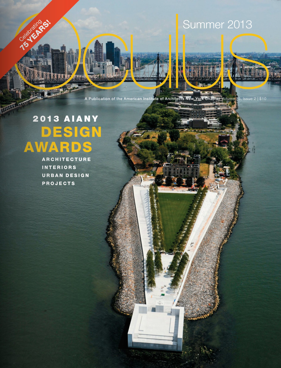 Terreform - Mitchell Joachim: Oculus Magazine with Terreform ONE