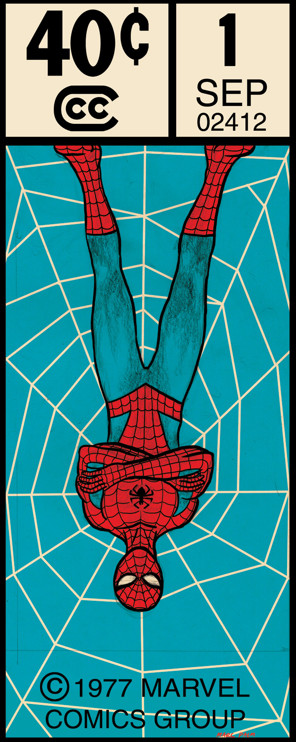 Cornered: Marc Palm corners SPIDER-MAN