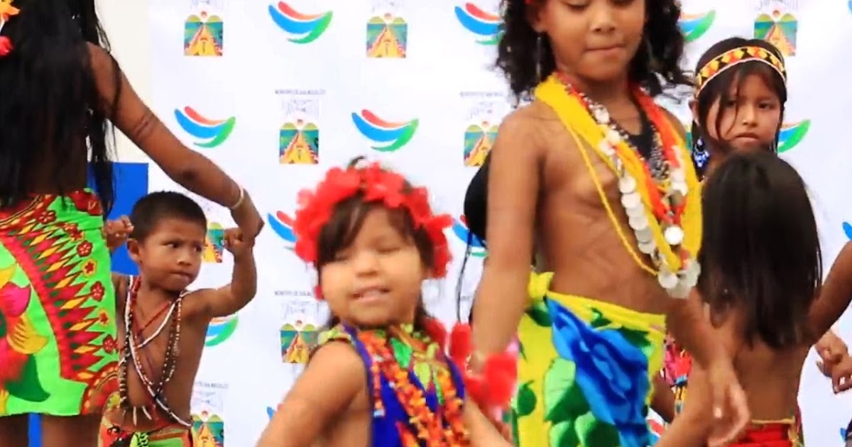 Women Of The Native Indian Embera Tribe Dancing, Embera Village | GisTracks