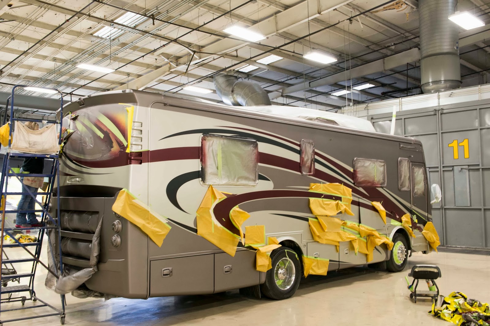 Elizabeth and Gary's Magic Bus Tour: Passing Time in Red Bay