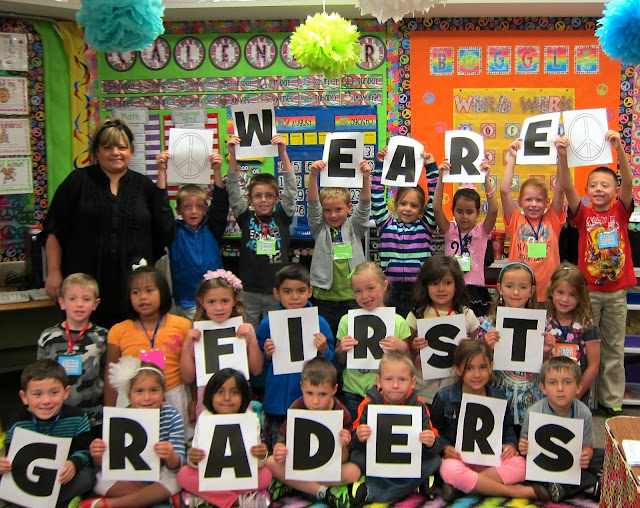 Peace, Love, First Grade: First Weeks of First Grade!