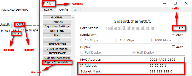 Cara Mudah Setting IP Router di CPT - RADARS Blog