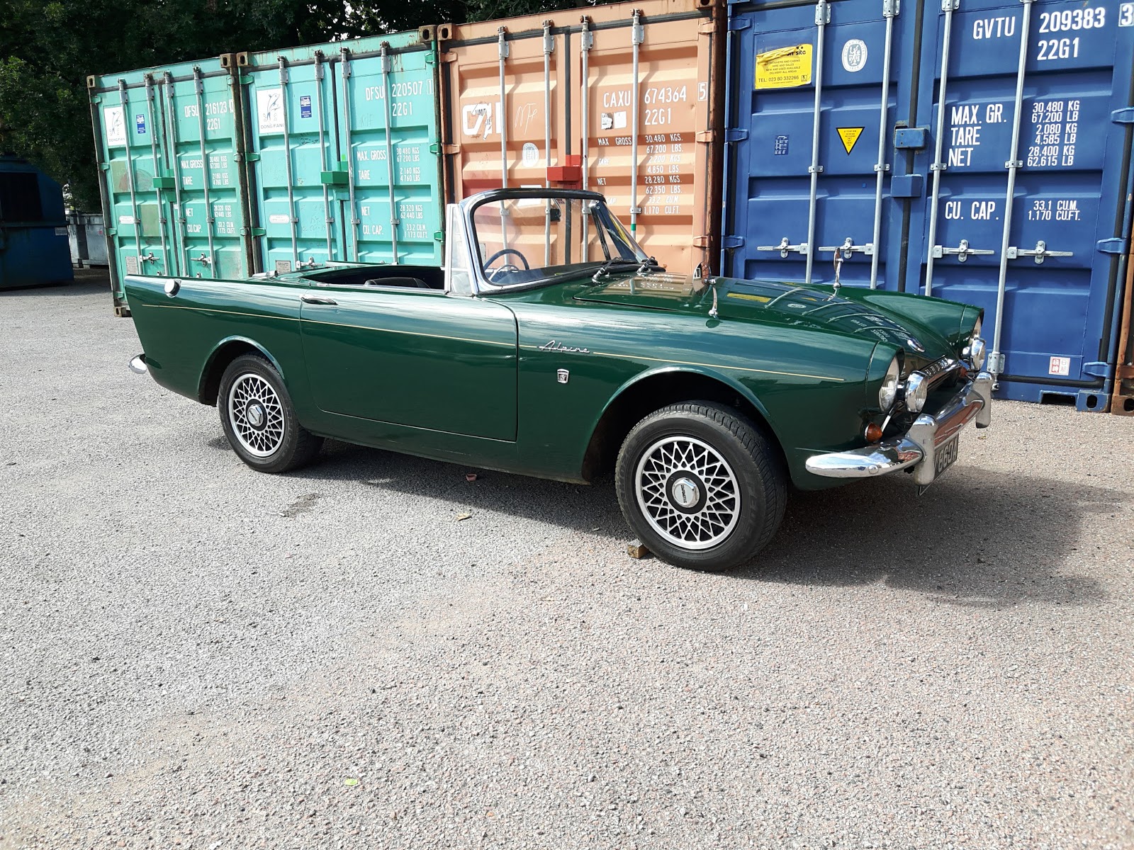 Sunbeam Alpine Series 3 conversion to V6 2.8: 2017
