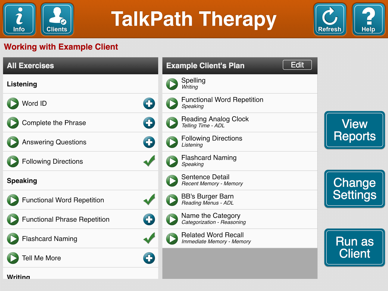 TalkPath Therapy: Cognitive Exercises {app review}
