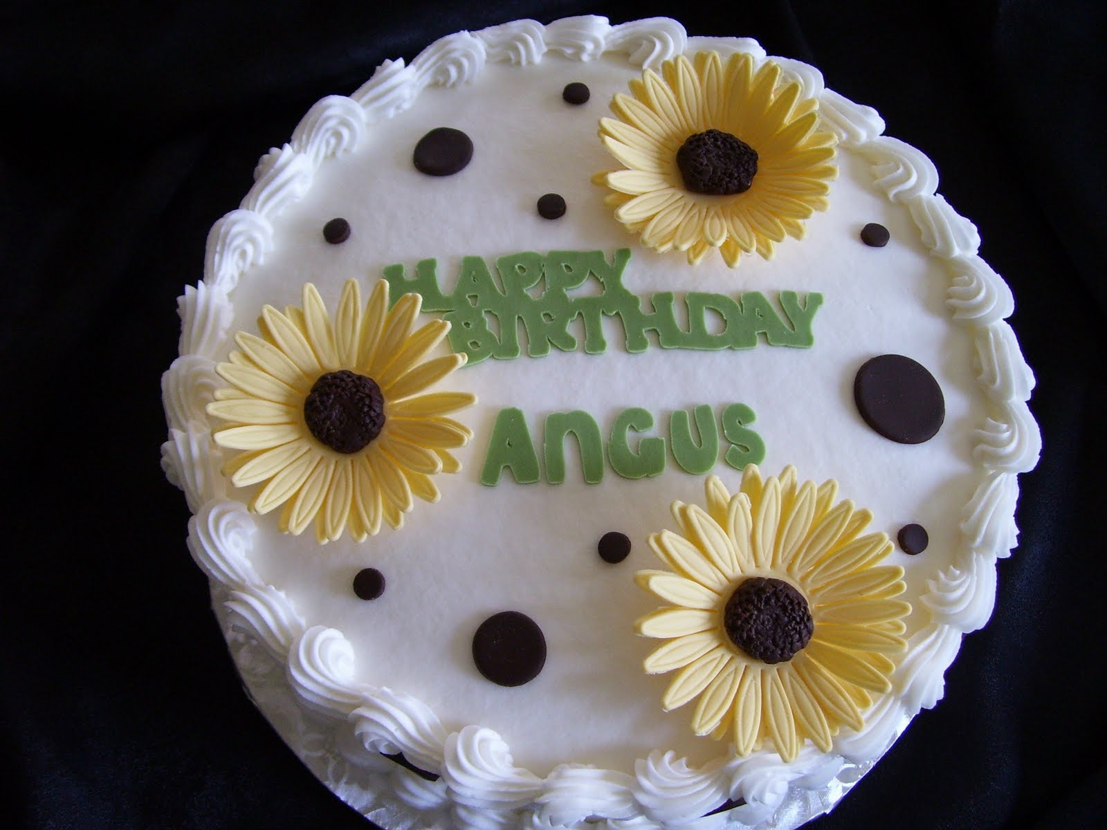 Sharon's Cake Creations: Happy Birthday Angus