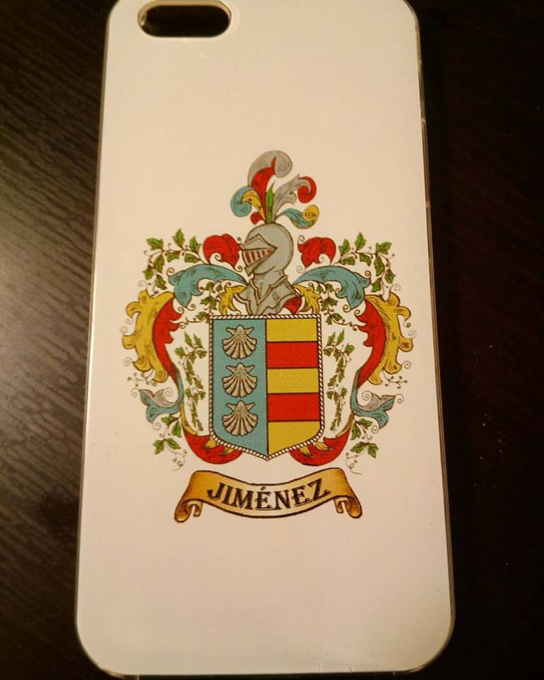 Todo de heráldica: Escudo de Jiménez para Carcasa de Iphone