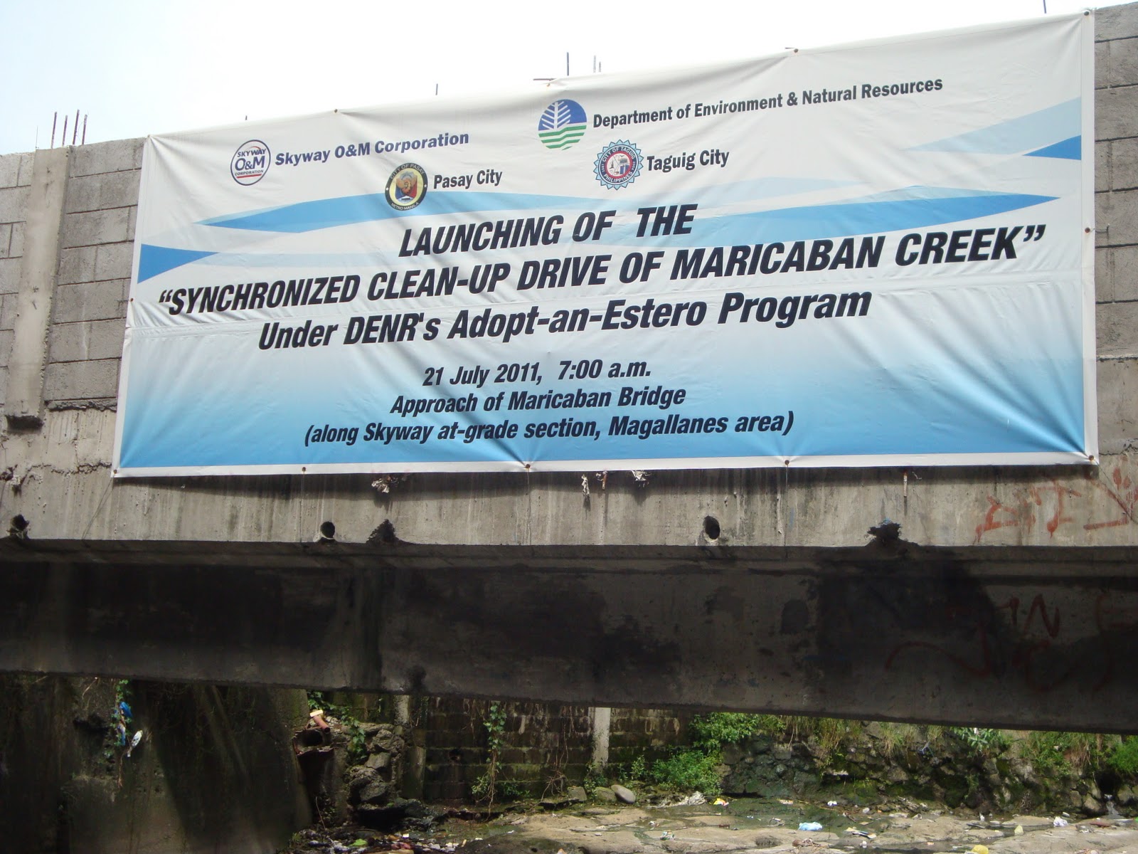 BARANGAY FORT BONIFACIO: MARICABAN CREEK...