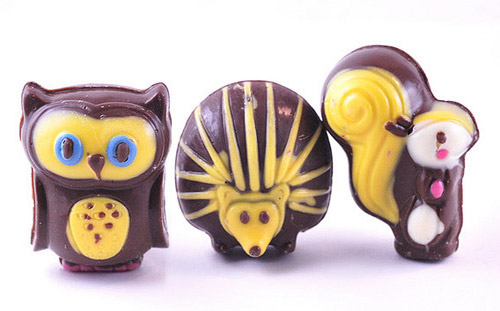 My Owl Barn: Animal Shaped Chocolate