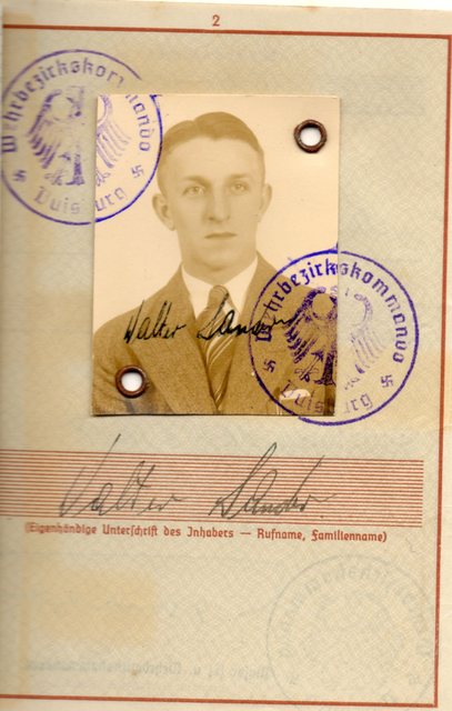 NAZI JERMAN: Stempel Nazi Jerman