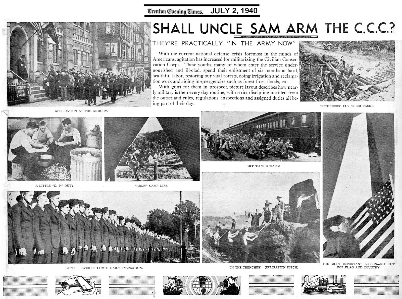 TOM GLOVER'S HAMILTON LIBRARY SCRAPBOOK: LOCAL HISTORY WITH A PERSONAL ...