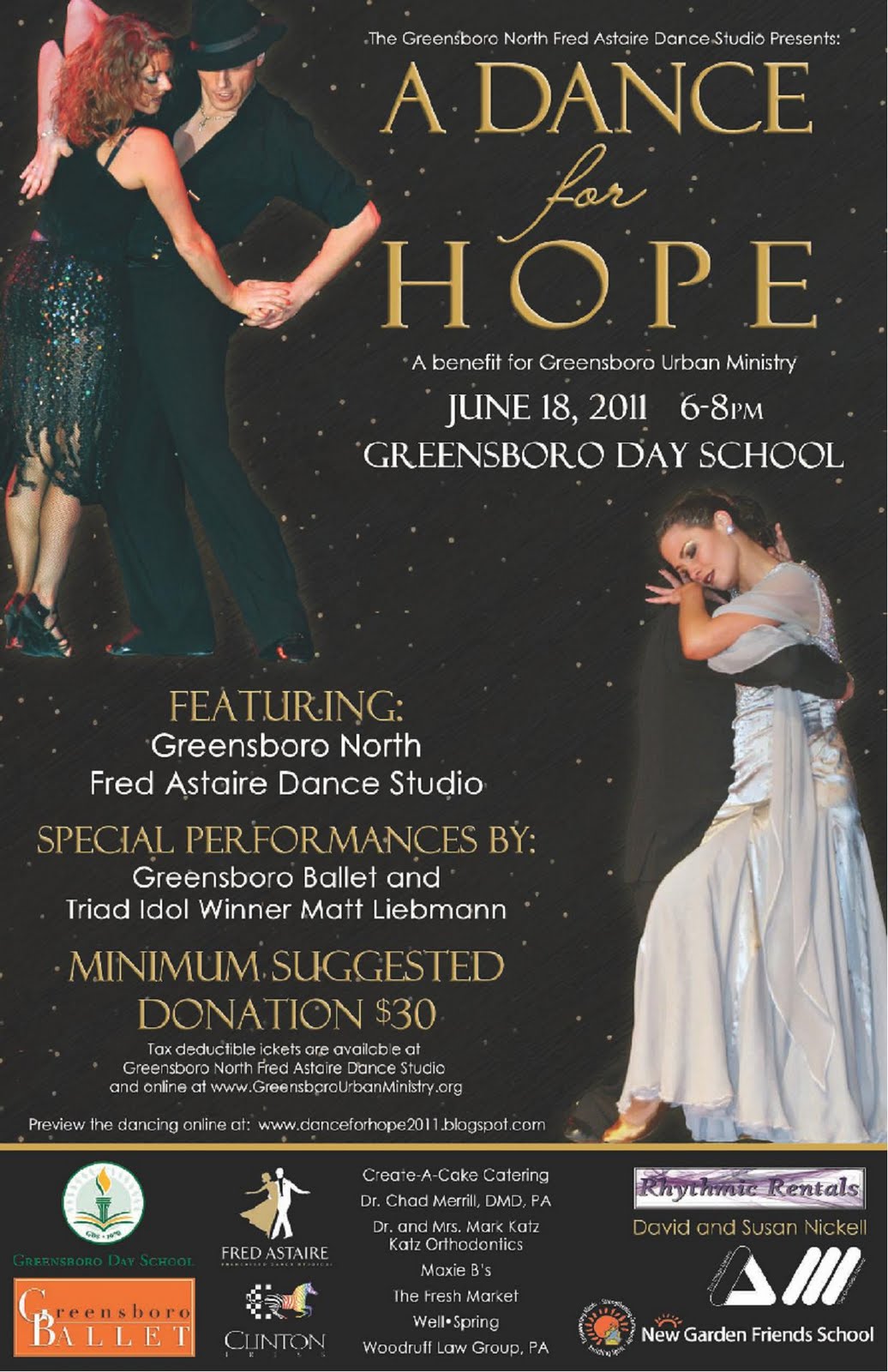 A Dance For Hope 2011: A Dance For Hope 2011- All the Information