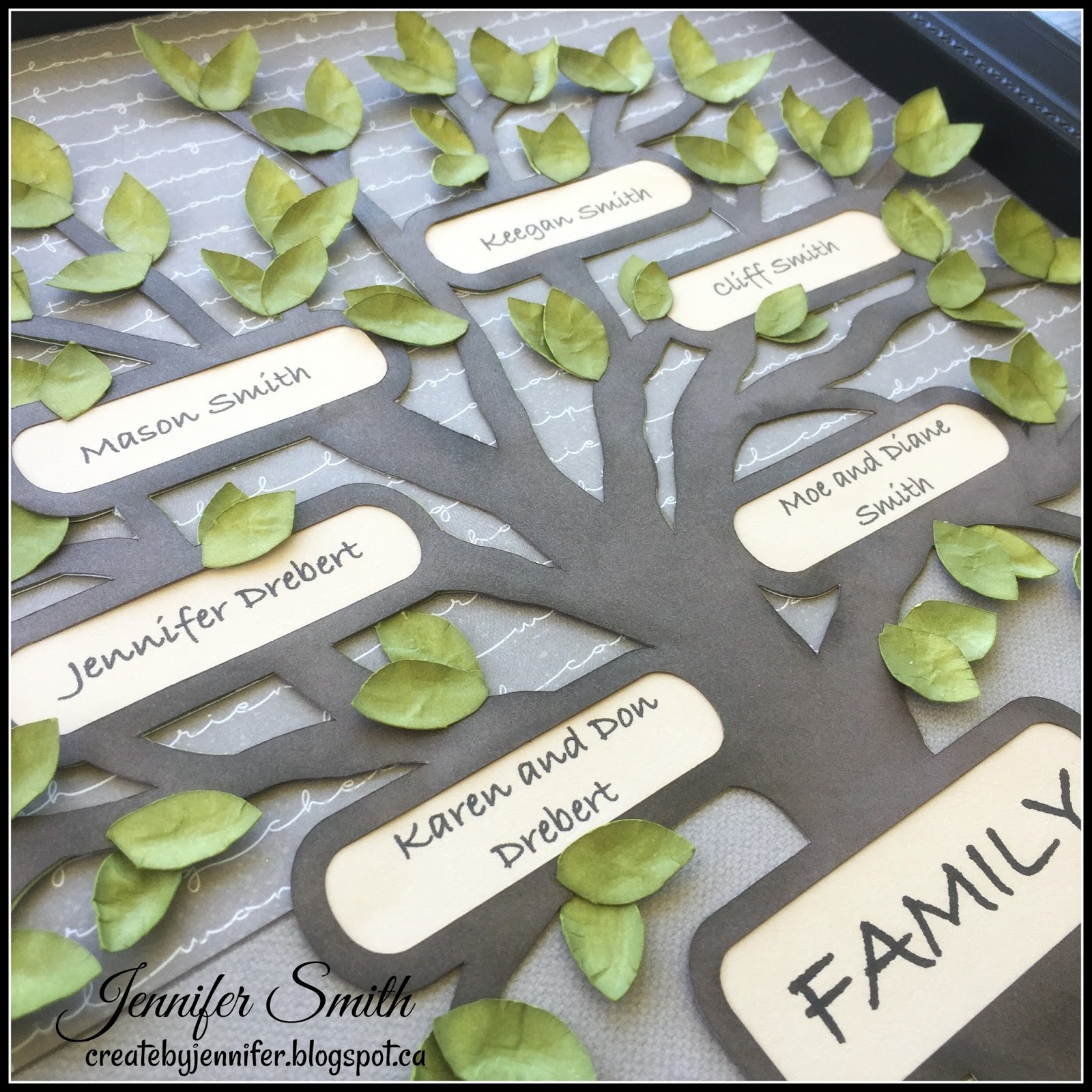 Create By Jennifer: Family Tree