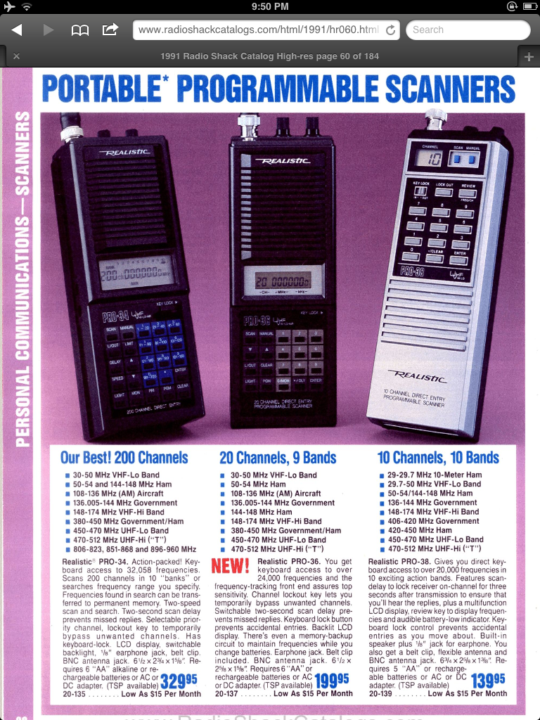 NSW RADIO AND COMMUNICATIONS - by Michael Bailey: TANDY ELECTRONIC CATALOGS