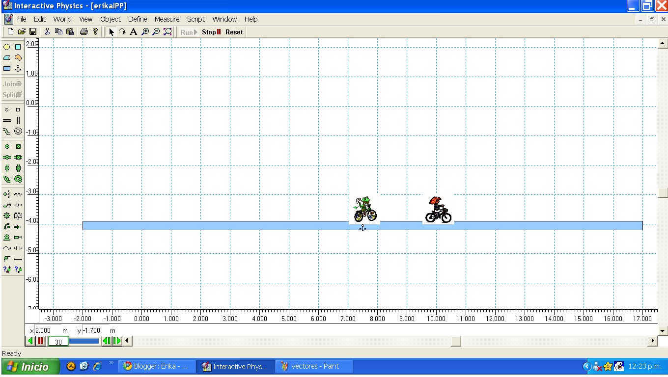 Erika: Diferencia & Velocidad de Vectores